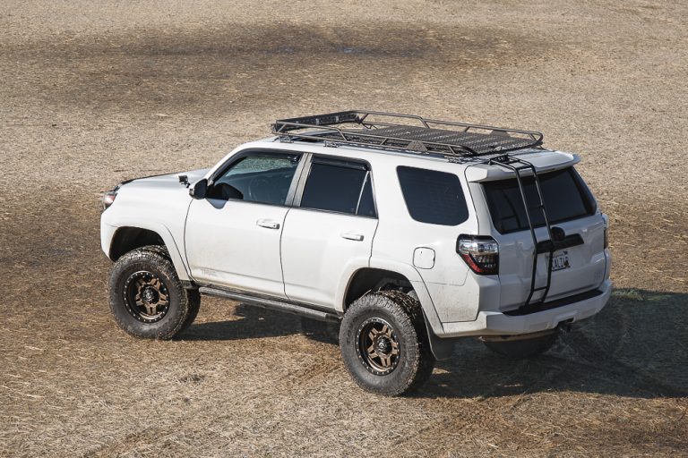 Custom 4Runner Roof Rack built by Stellar Built in Sacramento, CA