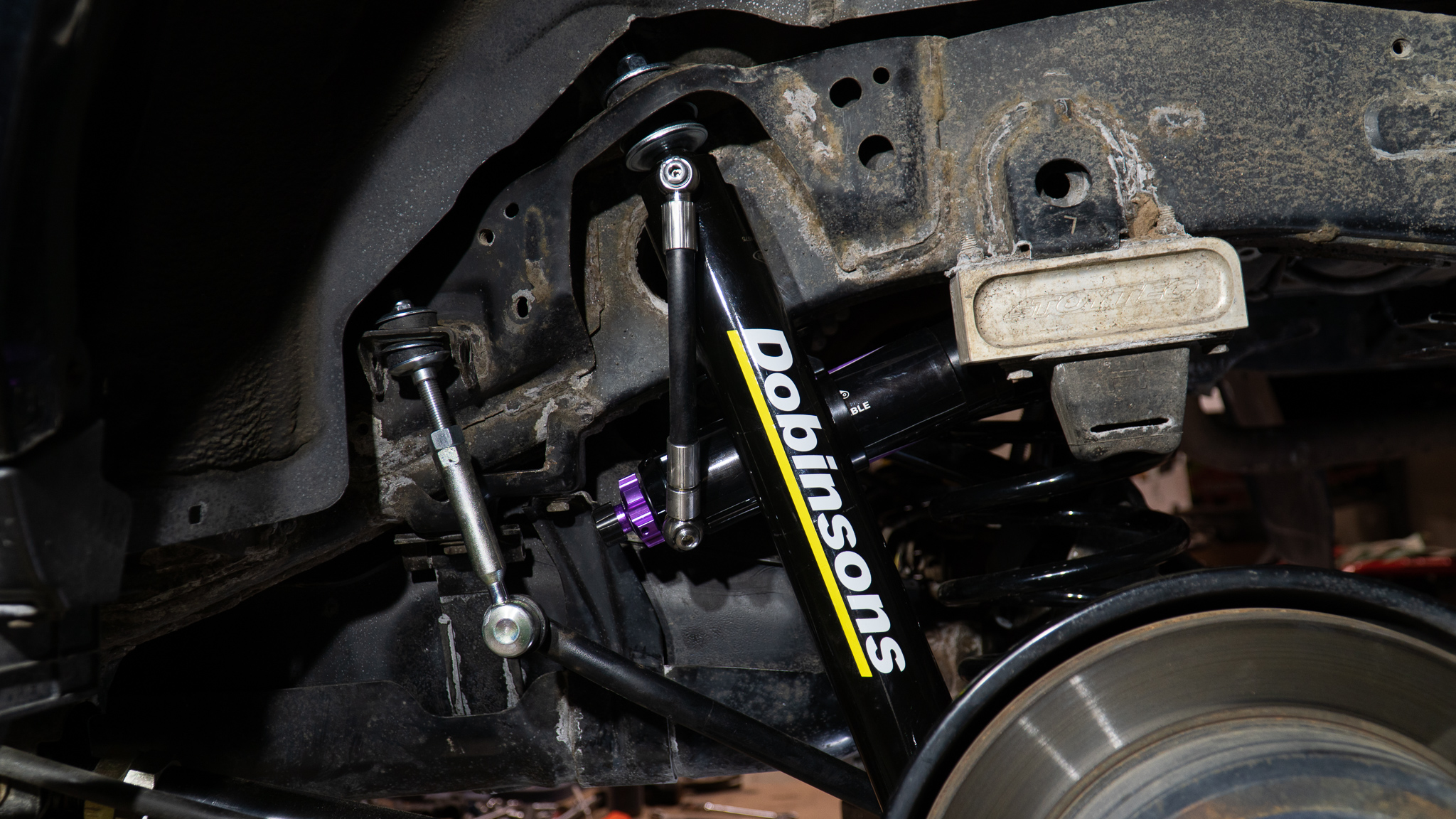 Adjusting Dobinsons Control Arms, End Links, and Panhard Bar