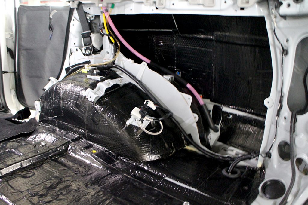 Rear Quarter Panel Sound Deadening: Install on 5th Gen 4Runner