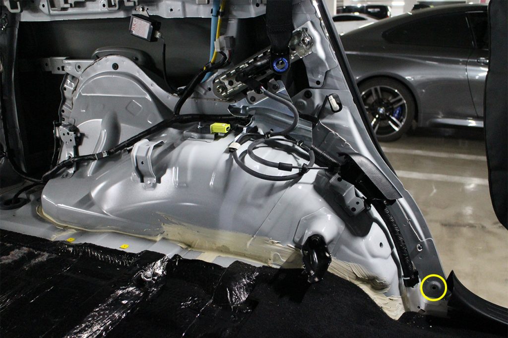 Rear Quarter Panel Sound Deadening: Install on 5th Gen 4Runner