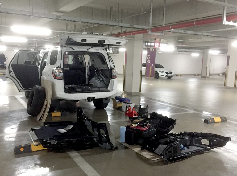 Rear Quarter Panel Sound Deadening: Install on 5th Gen 4Runner