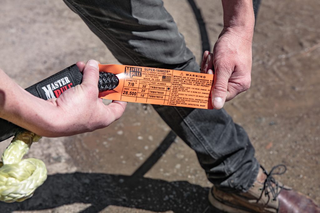 Master Pull Super Yanker® Kinetic Recovery Rope & Bridle Review