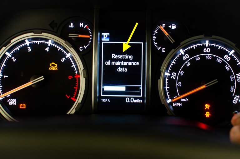 How To Reset Oil Maintenance Light On 5th Gen 4Runner